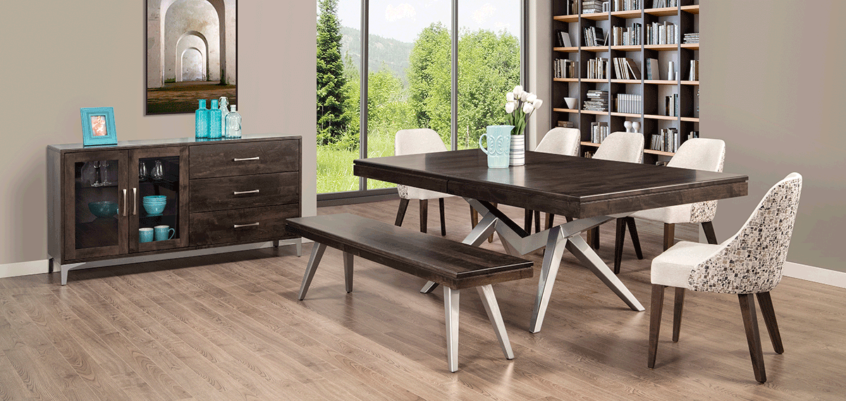 Laguna Solid Top Dining Table| forever-furniture-ont