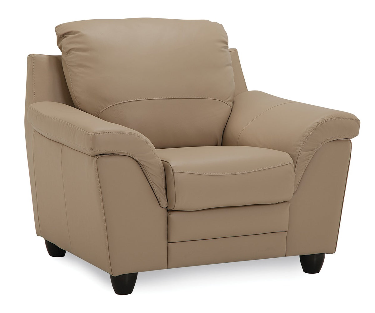 Huxley Leather Stationary Chair | forever-furniture-ont